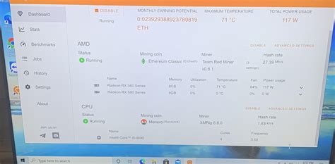 Went From Using Awesome Miner To Cudominer It Sees Both My GPUs But It