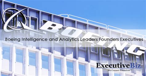 Boeing Intelligence And Analytics Leaders Founders Executives