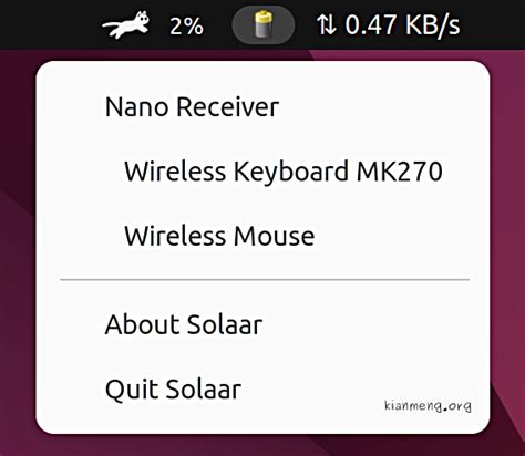 Kianmeng Org Testing Solaar The Gnu Linux Device Manager For Logitech Unifying Receivers And