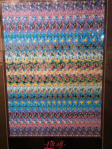 B Museum Random Dot Stereogram Lift Off Mind Mystery