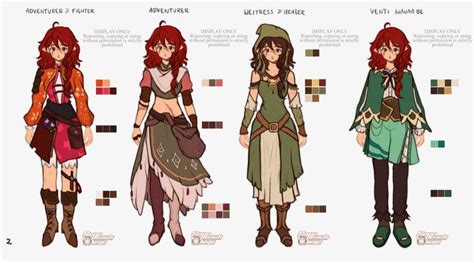 Character Design Reference Sheet