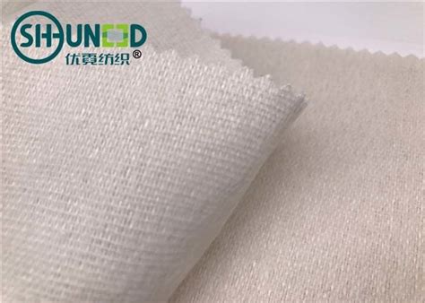 Eco Friendly Soft Woven Interlining Fabric Wool Interlining Fabric