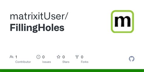Github Matrixituserfillingholes