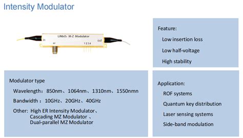 Cascaded Mz Modulator Application Industrial At Best Price In Beijing Beijing Rofea