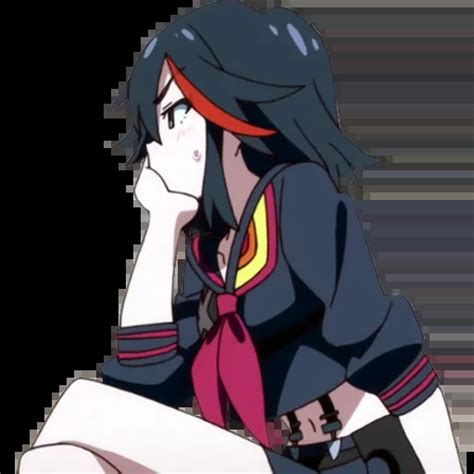 Ryuko Matoi Kill La Kill — Telegram Stickers Pack Ryuko Matoi Kill La Kill — Telegram Stickers Pack