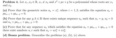 Solved Problem Let X X R X X And X Px Q Be A Chegg Com