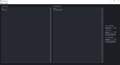 Github Ruanlucasgdtext To Voice Tradutor De Textos E Gerador De Audio Dublado Feito Em Python