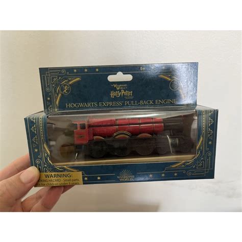 Harry potter Hogwarst express pull back enginge โมเดล รถไฟ แฮรรพอตเตอร Shopee Thailand