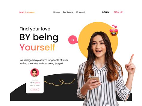 Dating Website Design By Webyking On Dribbble