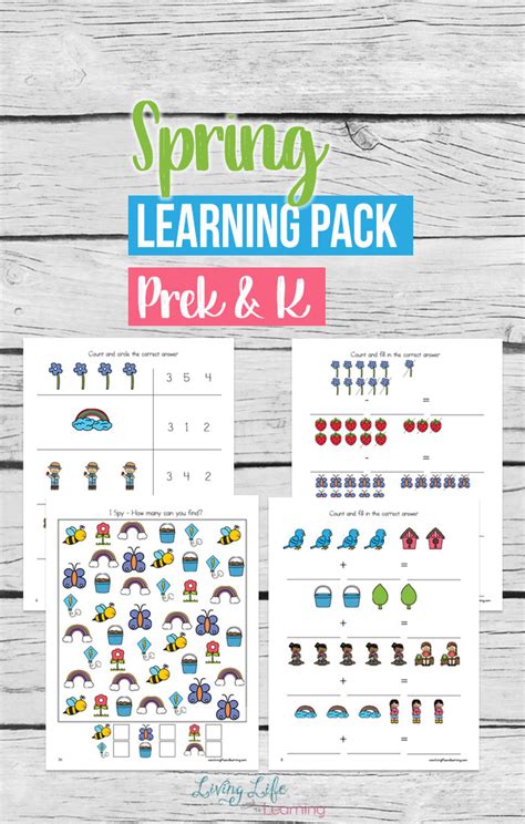 Spring Learning Pack Thrifty Homeschoolers