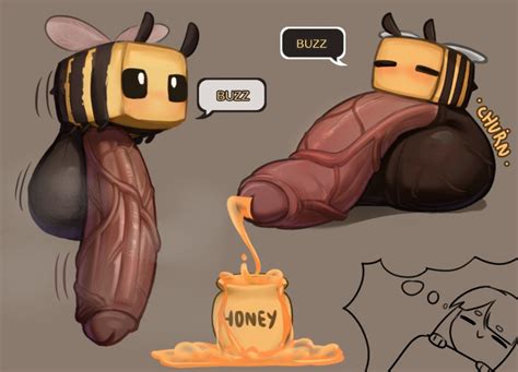Minecraft Bee Minecraft Kindlad Antennae Balls Rule 34 XYZ