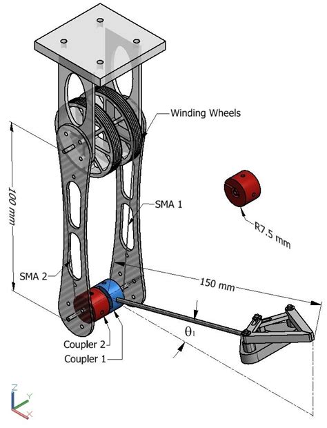 Proposed Robot Arm Cad Model Download Scientific Diagram