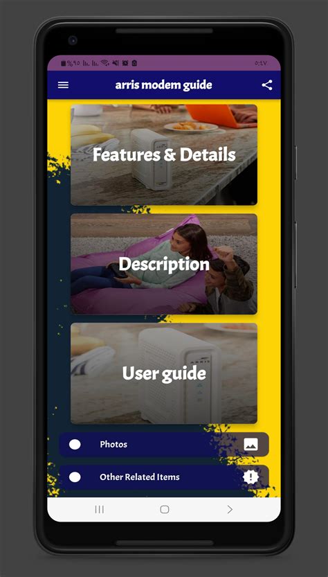 Arris Modem Guide Apk For Android Download