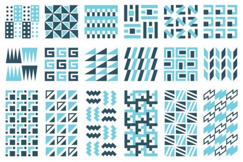 Geometric Design Patterns Graphic By G93 · Creative Fabrica