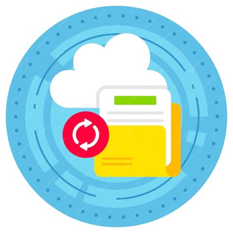 Premium Vector Rotation Circle Technology Concept Data