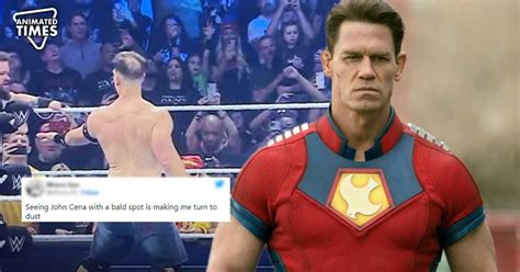 Fans React To John Cenas Bald Spot Animated Times