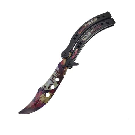 Swayboo складной нож бабочка Csgo игра бабочка в ноже Karambit тренировочный нож не точится