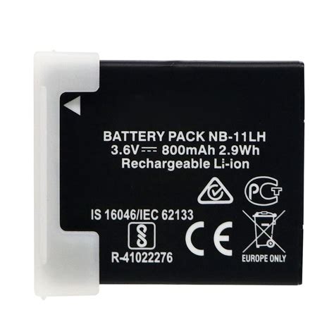 Original 800mah Nb 11lh Nb 11l Battery Camera For Canon Powershot A3400