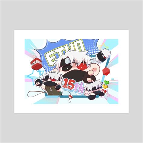 Etho 15th Anni An Art Print By Yukon Zhang Inprnt