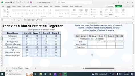 Learn The Evergreen Lookup Function Index And Match Excel Training
