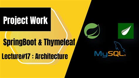 17 Project Architecture Spring Boot And Thymeleaf Project Youtube