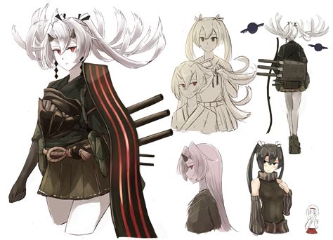 Zuikaku Shoukaku And Abyssal Crane Princess Kantai Collection Drawn By Mizuchi Mizuchi