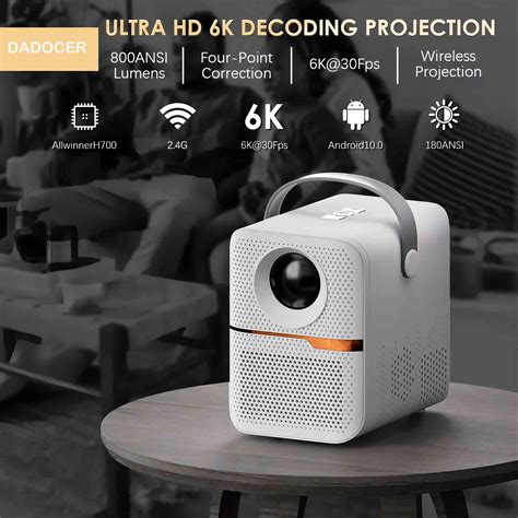 Experience Ultimate Entertainment With The Portal Android K Home Theater Projector Android TV