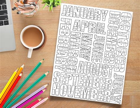 Daily Exercise And Habit Tracker Color Chart Fitness Tracker Workout Tracker Printable Habit