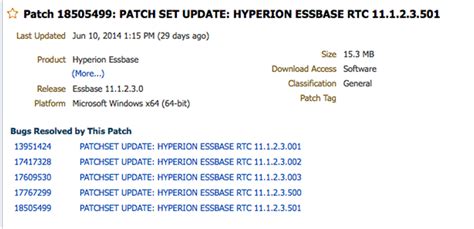 Demystifying Hyperion Epm Versions Patching And Upgrading Oracle Forums