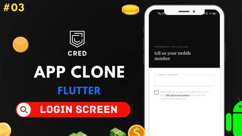 Login Screen Cred App In Flutter Cred App Clone Part 3 Flutterhero