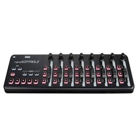 Korg NanoKontrol USB MIDI Control Surface Black