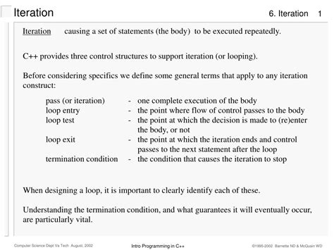 Ppt Iteration Powerpoint Presentation Free Download Id1401362