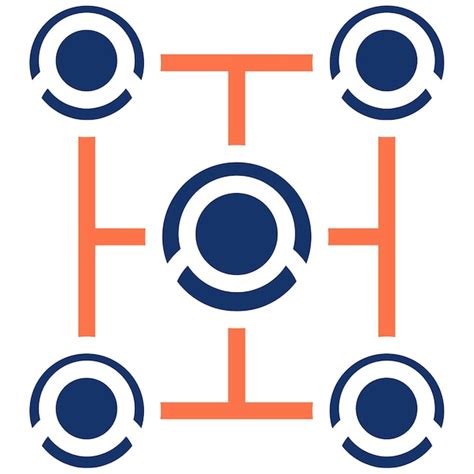 Premium Vector Network Segmentation Icon