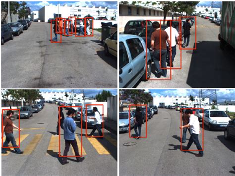 Examples Of The Detection In Practice First Row A Relatively Crowded