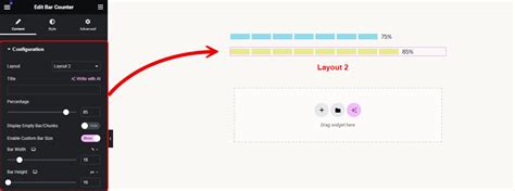 How To Display Progress Bar Using Counter Widget In Elementor