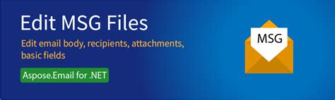 C 中的 Msg 文件編輯