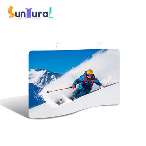 10ft S Shaped Backdrop Display Buy Backdrop Display Tension Fabric Backdrop Banner Stand