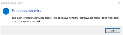 Create Project Without Project Type Gives Bad Error Message Issue Wpilibsuite Vscode