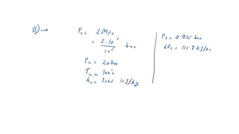 Solved Steam Leaves The Boiler In A Steam Turbine Plant At 2 Mpa 300Â°c And Is Expanded To 35
