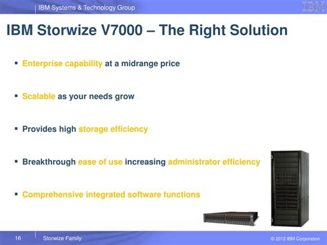 PPT IBM Storwize Family PowerPoint Presentation Free Download ID