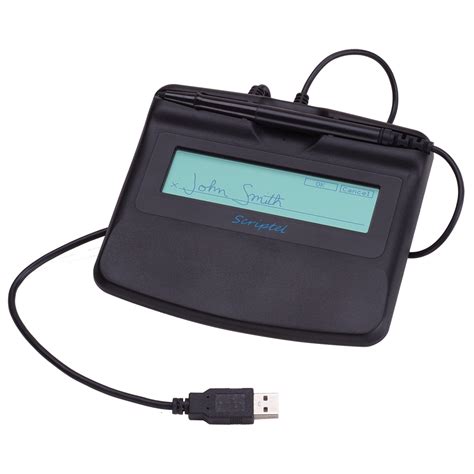 Scriptel Slimline Lcd Backlit Easyscript W 6 Ft Cord 1x5 Usb St1571 6ft Aptika