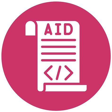 Premium Vector Vector Design Scripting Aid Icon Style