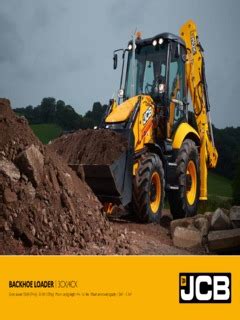 Earthmoving Equipment Backhoe Loaders Jcb 3cx Specifications Machinemarket