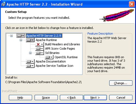 Instalasi Apache Pada Microsoft Windows XP PT Proweb Indonesia