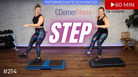 Uniquely Fun Step Aerobics 🔥 Intermediate Advanced 🔥 214 Step Class