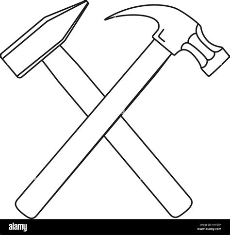 Viking Hammer Clipart