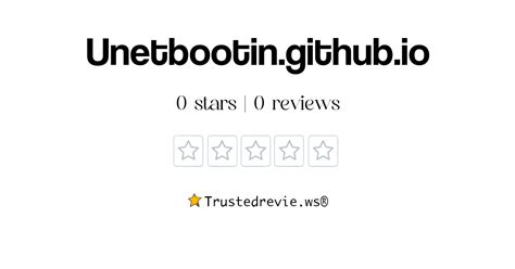 Unetbootin Github Io Review Legit Or Scam 2025 New Reviews