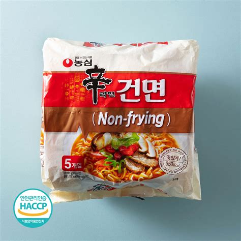 농심 신라면건면멀티97g 5 배민스토어