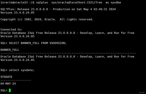 Oracle 23c No Oracle 23aioracle23c Ai Csdn博客