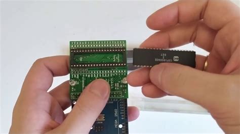 Testing Blacktopped RCA Chips With The Arduino Retroshield YouTube